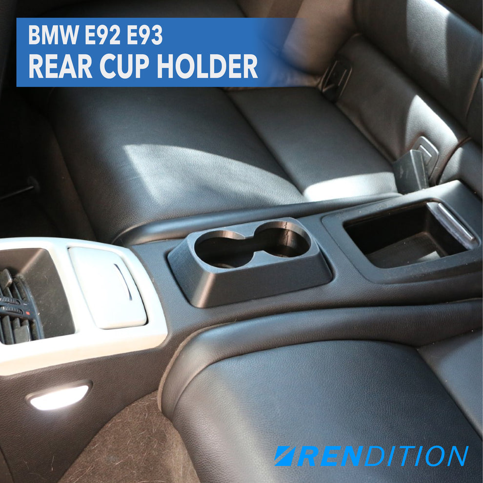 BMW E92 E93 Rear Cup Holder | Rendition Design – Rendition Design ...