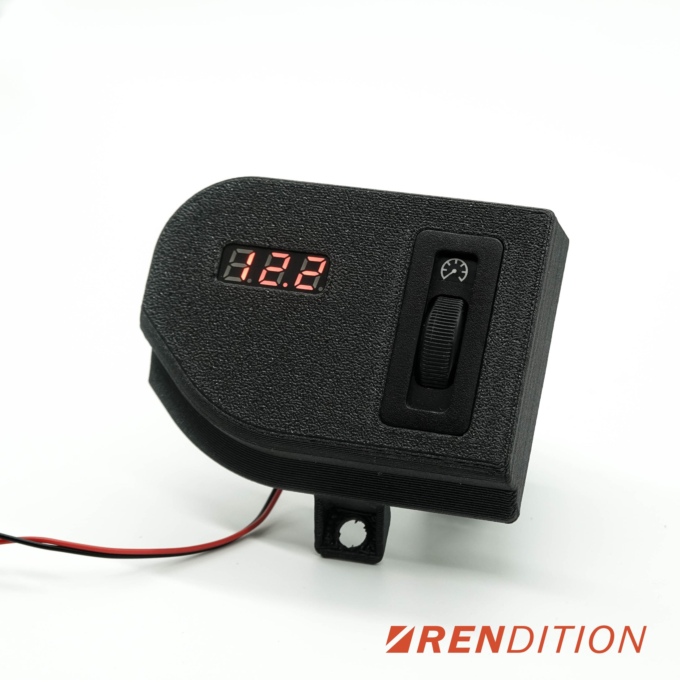 BMW E36 Instrument Cluster Dimmer Cover + Volt Meter – Rendition Design ...