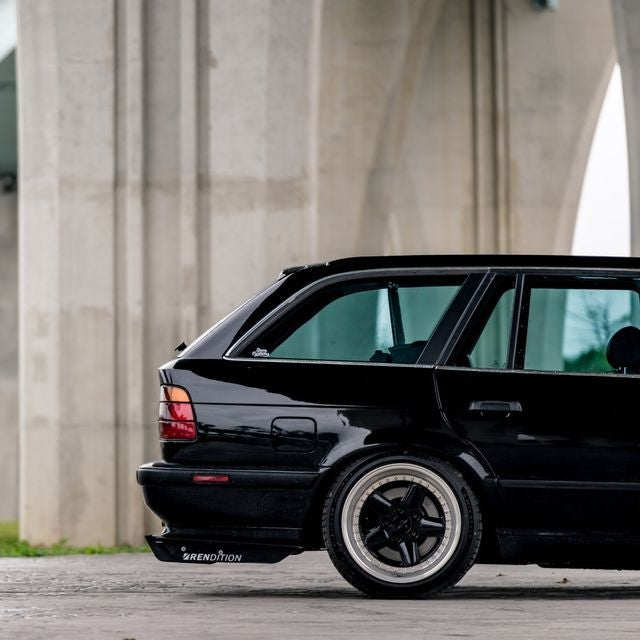 BMW E34 Rear Diffuser Kit V2 | Rendition Design – Rendition Design ...