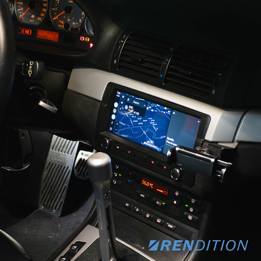 BMW E46 Android Head Unit | 8.8" OEM+ Amber or 10.3" 2K Full-Screen ...