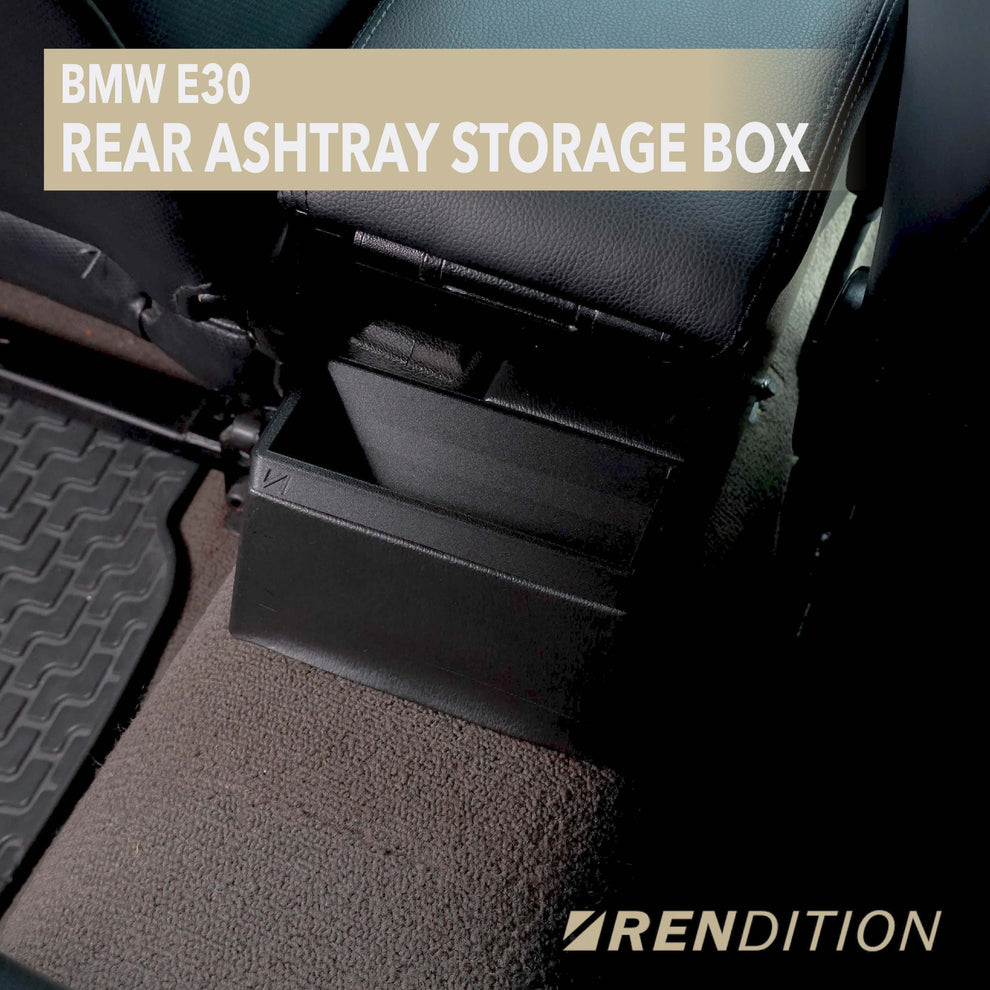BMW E30 REAR ASHTRAY STORAGE BOX – Rendition Design & Manufacturing