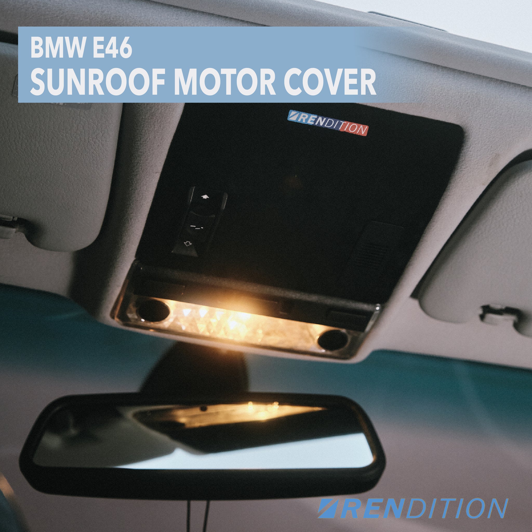 BMW E46 Sunroof Motor Cover | Rendition Design – Rendition Design ...