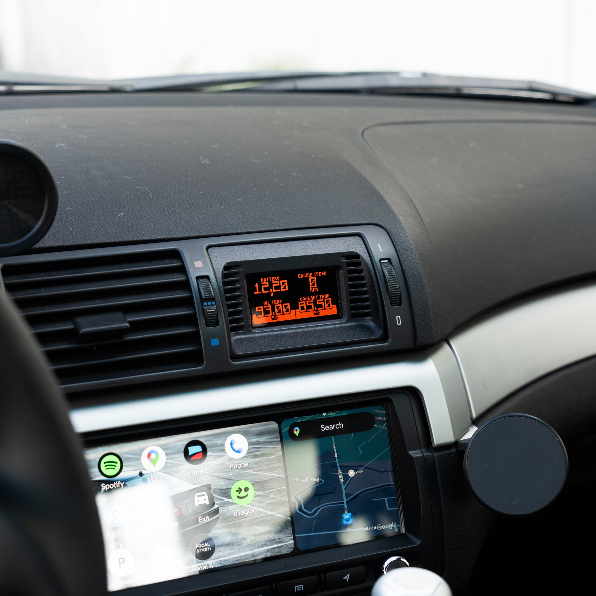 Rendition Gauge.S – Center Vent Digital Gauge for BMW E39 & E46 ...
